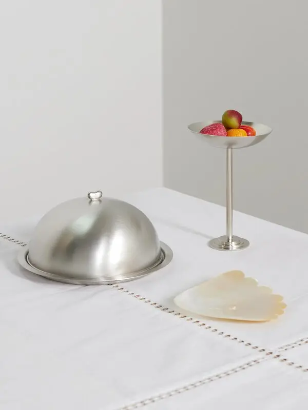 GOHAR WORLD Large Nickel-plated Cloche