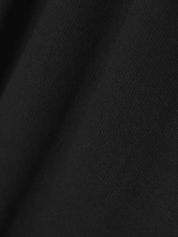 Eterne Ribbed Stretch-jersey Maxi Dress - Black