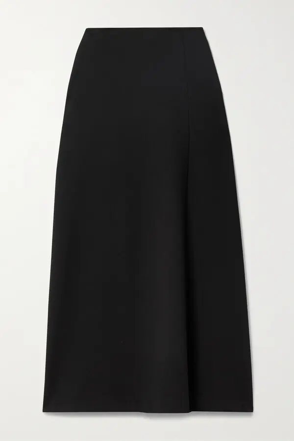 THE ROW Flores Stretch-knit Maxi Skirt