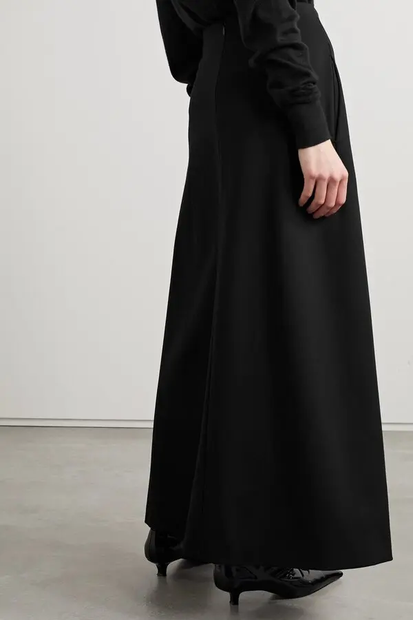 THE ROW Flores Stretch-knit Maxi Skirt