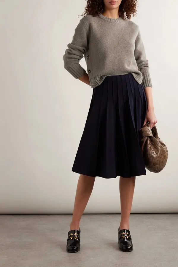 Bottega Veneta Cropped Wool Sweater