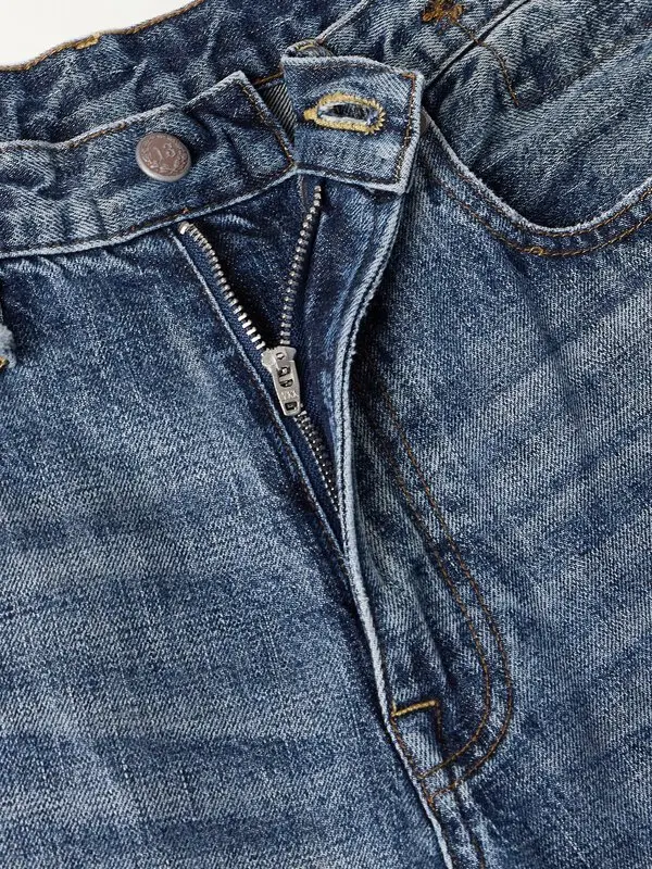 R13 D'arcy Distressed Wide-leg Jeans