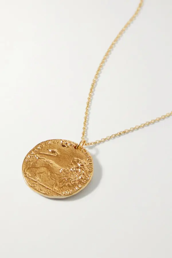 ALIGHIERI Il Leone Medallion Necklace
