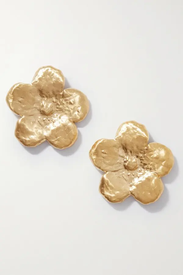 Completedworks Tove Flower Earrings - Gold