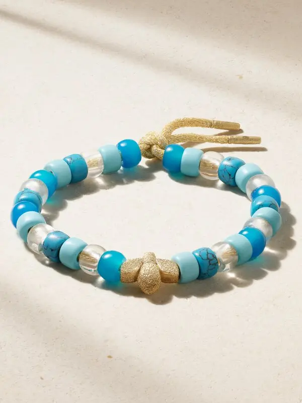 Carolina Bucci 18-karat Beaded Bracelet - Gold