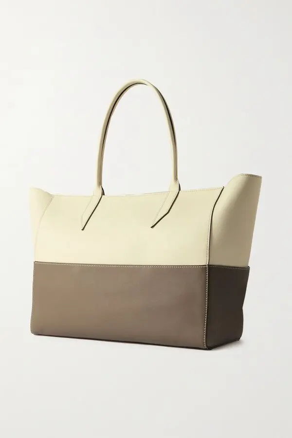 METIER Incognito 36 Two-tone Leather Tote