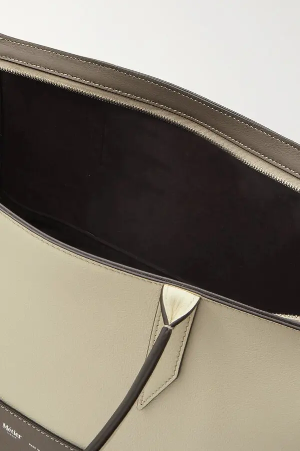 METIER Incognito 36 Two-tone Leather Tote