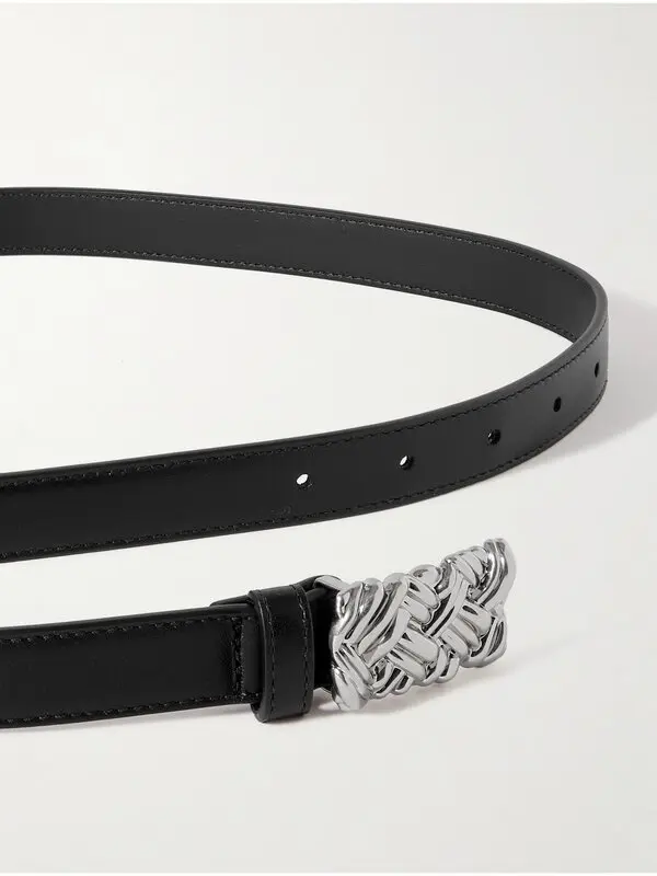 Bottega Veneta Pleat Leather Belt