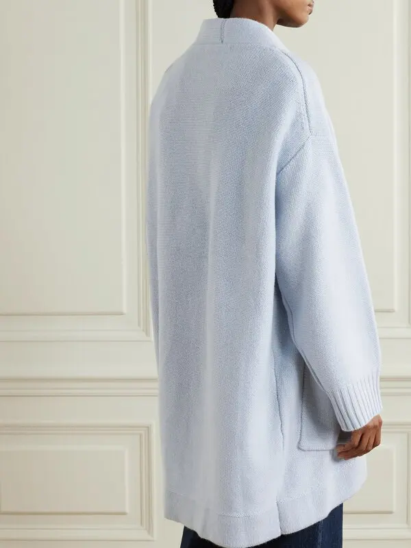 THE ELDER STATESMAN Oversized Cashmere Cardigan