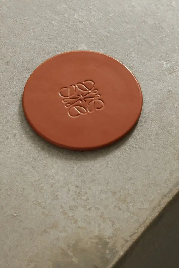 LOEWE PERFUMES Medium Ceramic Candle Lid - Brown