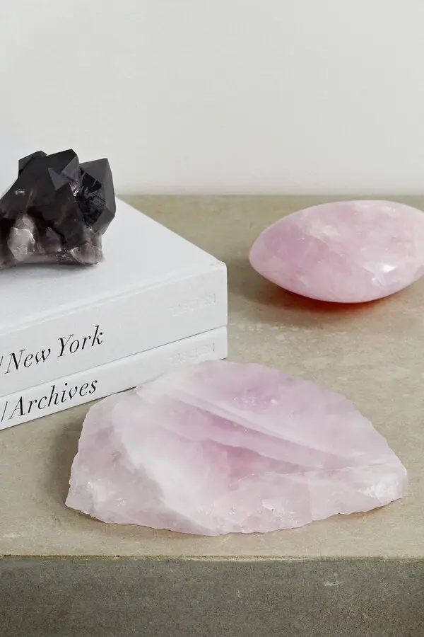 Jia Jia Large Rose Quartz Display Tray