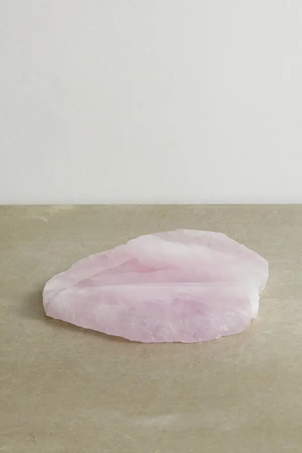 Jia Jia Large Rose Quartz Display Tray