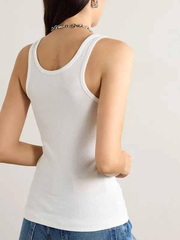 CDLP Net Sustain Ribbed Tencel Lyocell-blend Tank