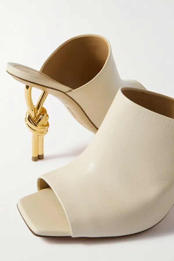 Bottega Veneta Leather Mules