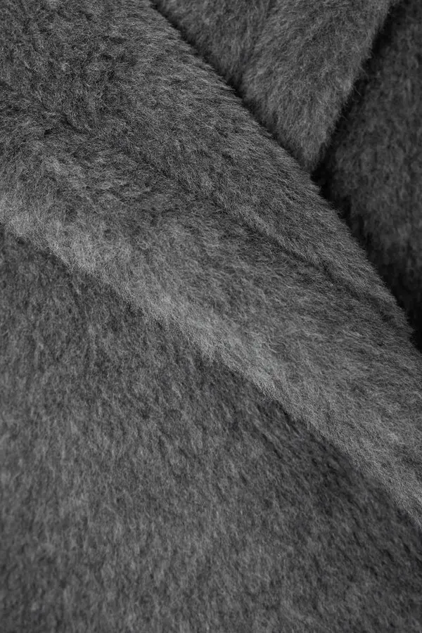 Max Mara Teddy Bear Icon Oversized Coat - Gray