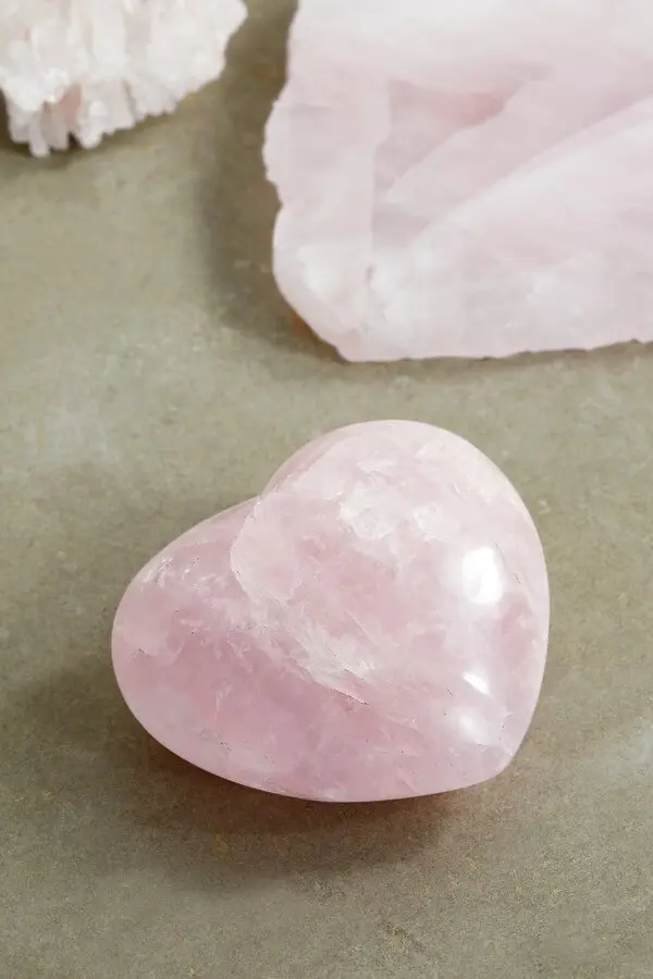 Jia Jia Rose Quartz Heart