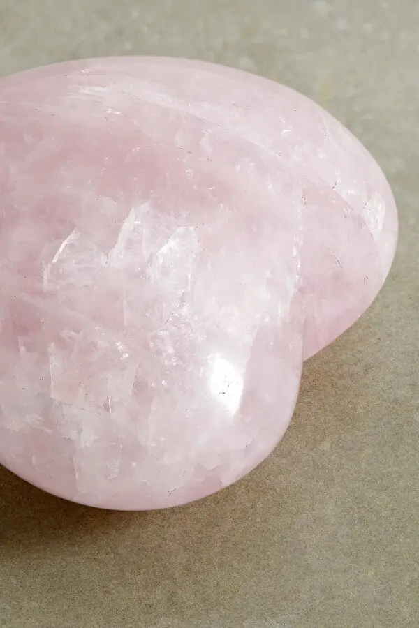 Jia Jia Rose Quartz Heart