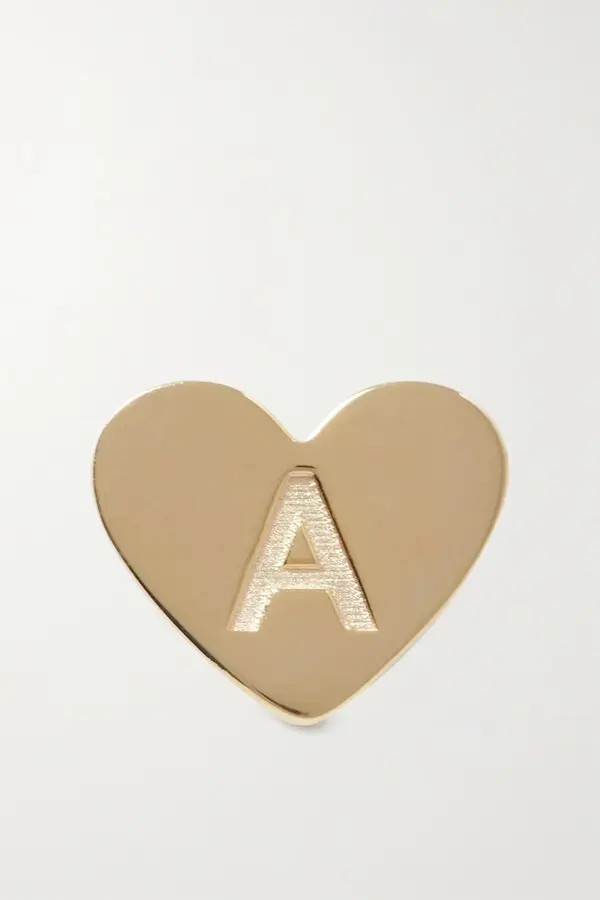 THE M JEWELERS Heart 10-karat Single Stud Earring - Gold