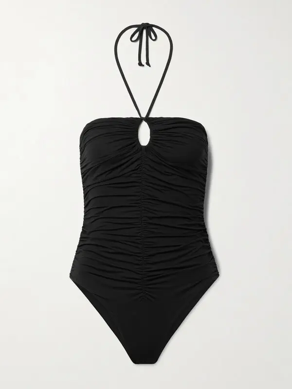 Marysia Hasell Halterneck Swimsuit - Black