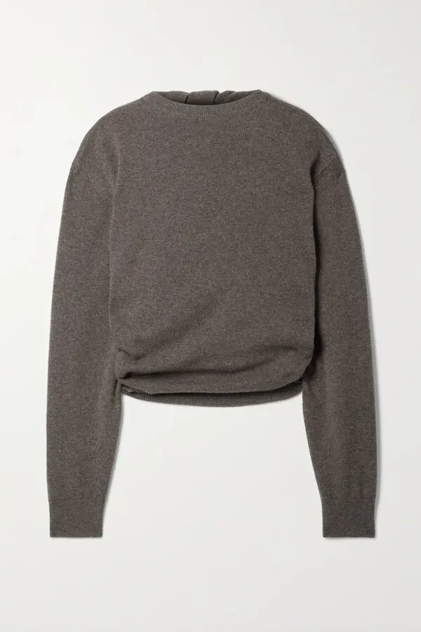 THE ROW Laris Twisted Cashmere Sweater