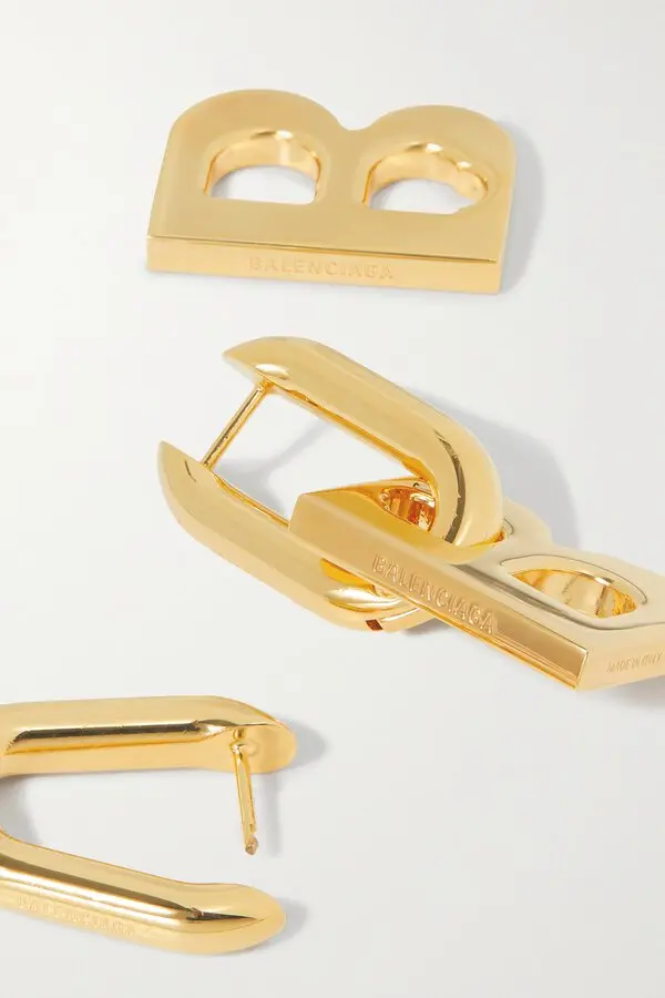Balenciaga Xl -tone Earrings