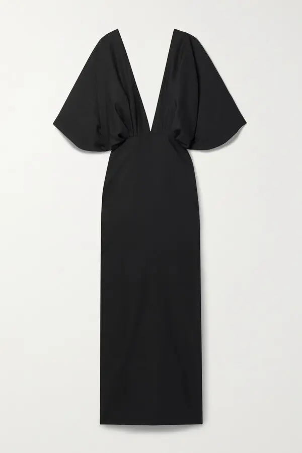 THE ROW Abinhav Wool And Mohair-blend Gown