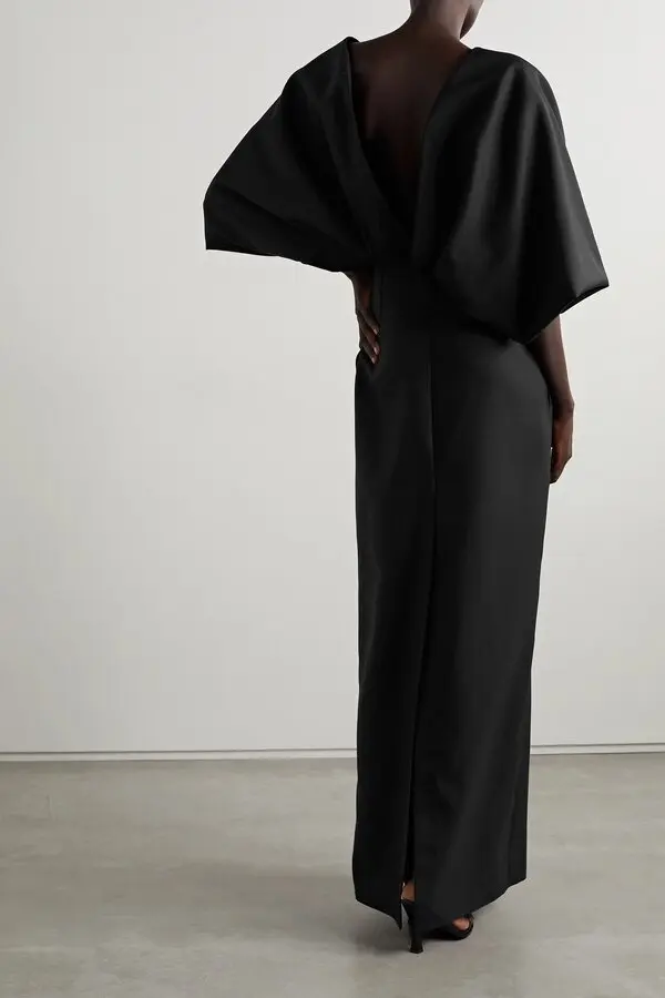 THE ROW Abinhav Wool And Mohair-blend Gown