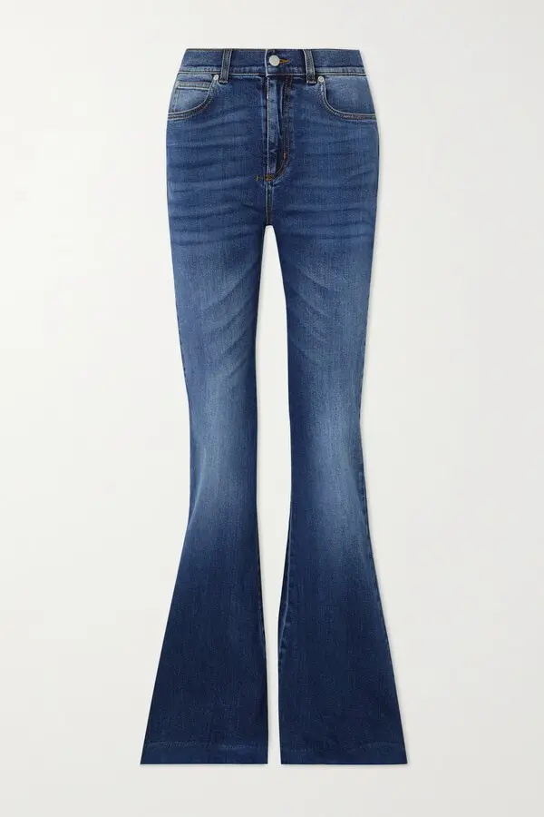 Alexander McQueen High-rise Flared Jeans