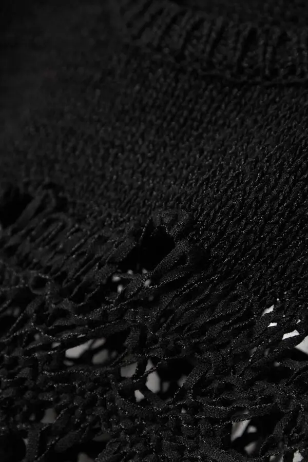 Christopher Esber Crochet-knit Cropped Top