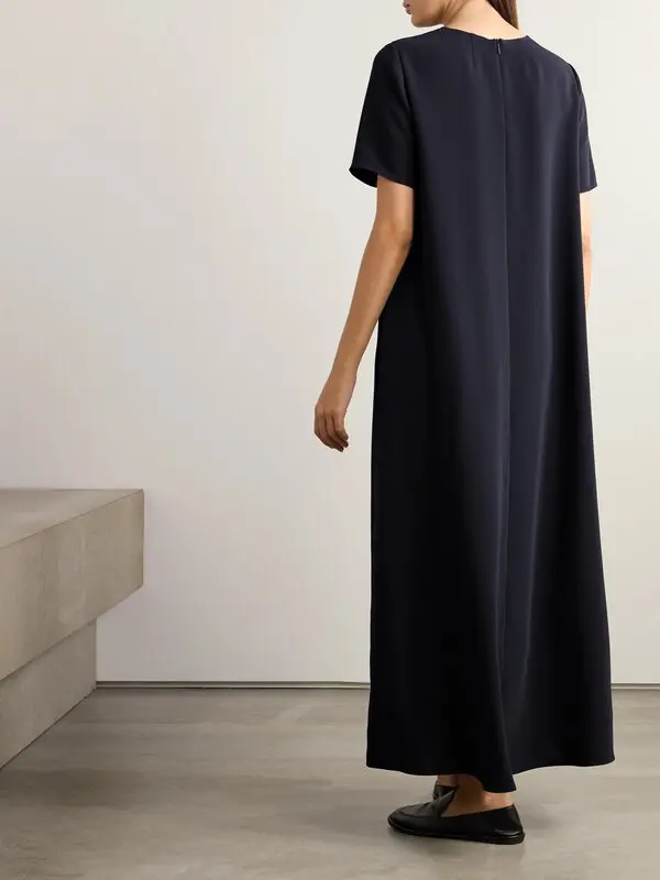 THE ROW Robi Cady Maxi Dress - Blue