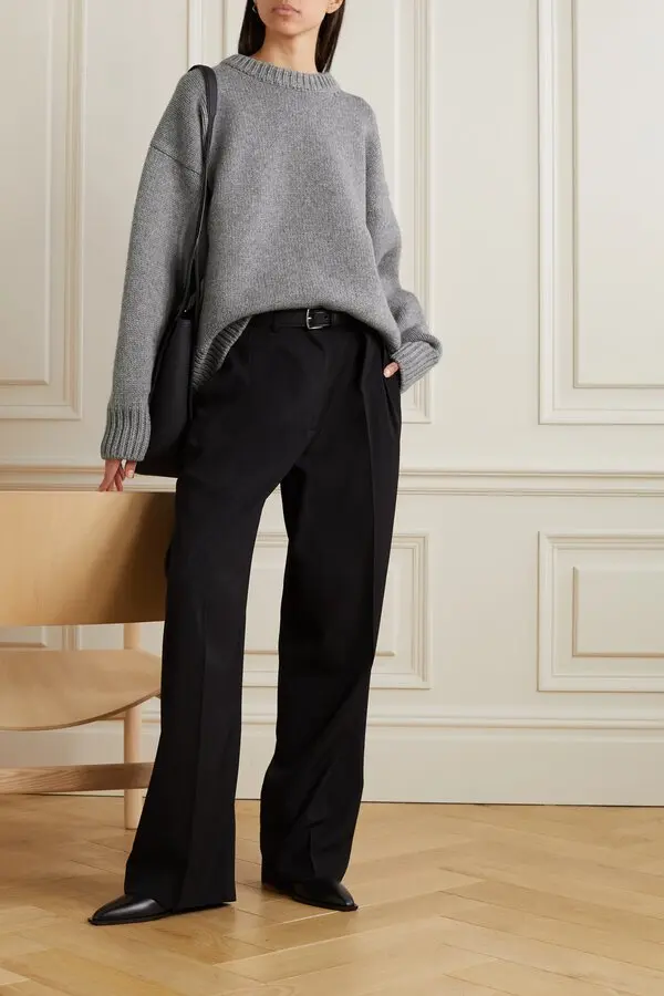 THE ROW Ophelia Oversized Wool And Cashmere-blend Sweater