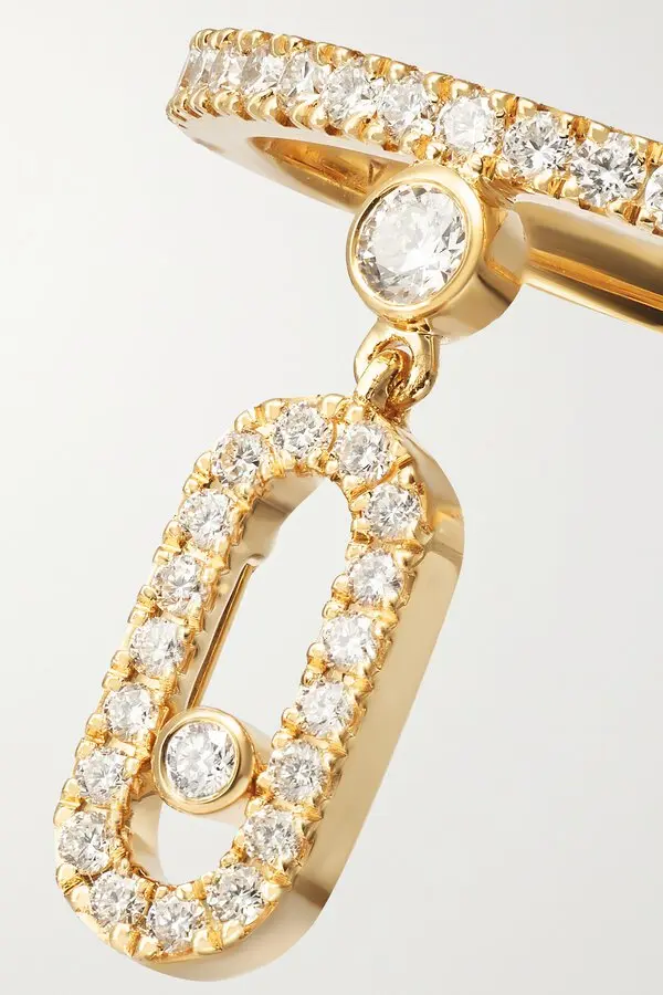 Messika Move Uno Tasseled Diamond 18kt Ring