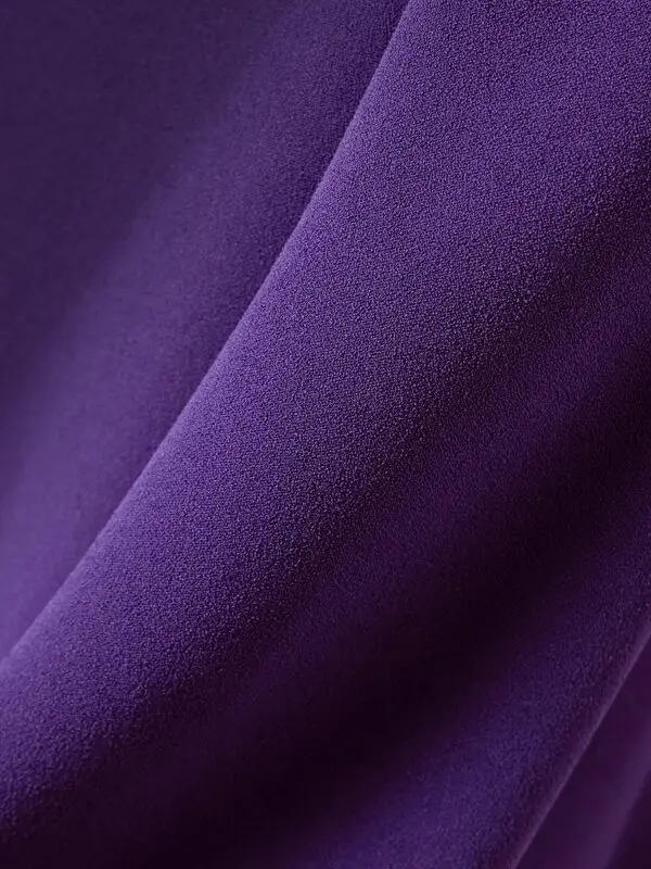Solace London Crepe Cape-effect Gown