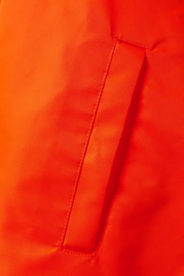 THE FRANKIE SHOP Perla Oversized Shirt - Orange