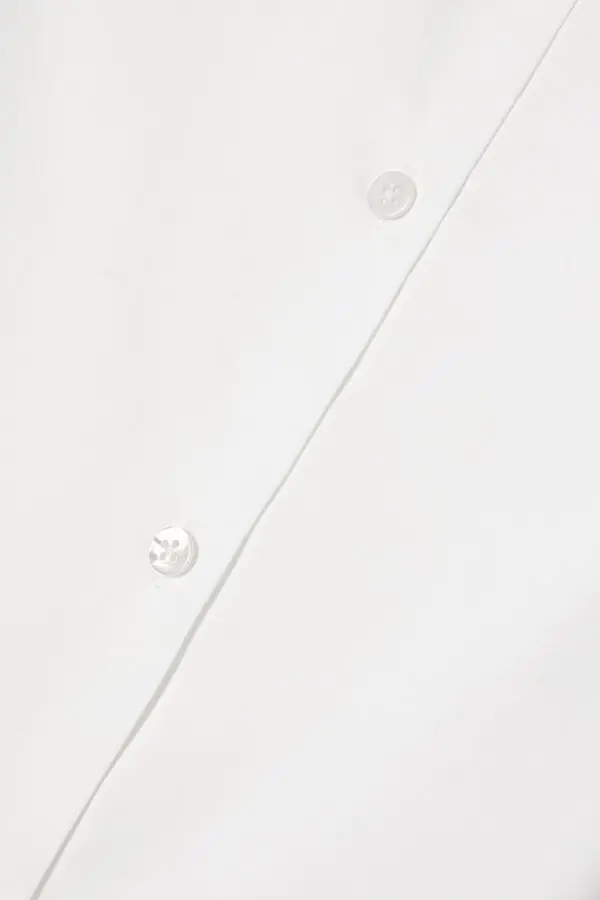 THE ROW Petra Cotton-poplin Shirt