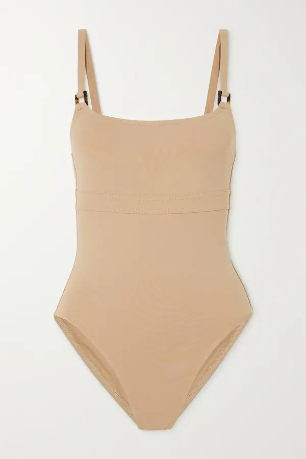 Melissa Odabash St Lucia One Piece Swimsuit - Brown