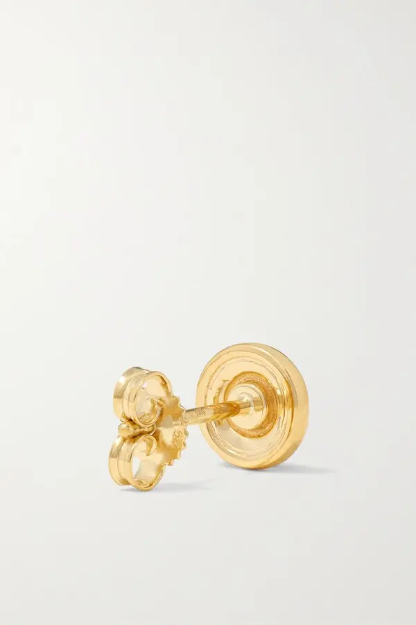 ALMASIKA Mini Universum 18-karat Emerald Stud Earrings