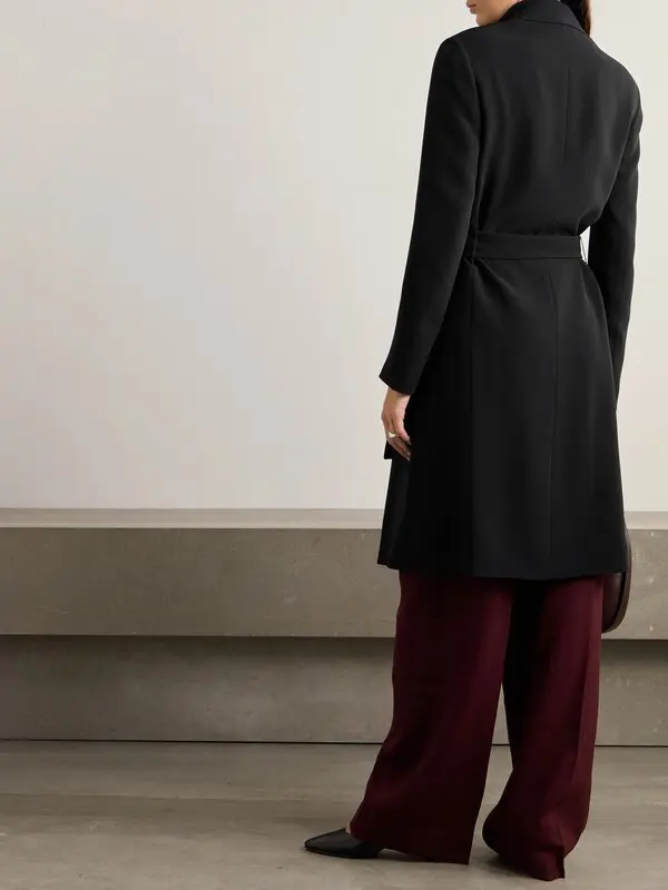 THE ROW Harri Belted Cady Coat