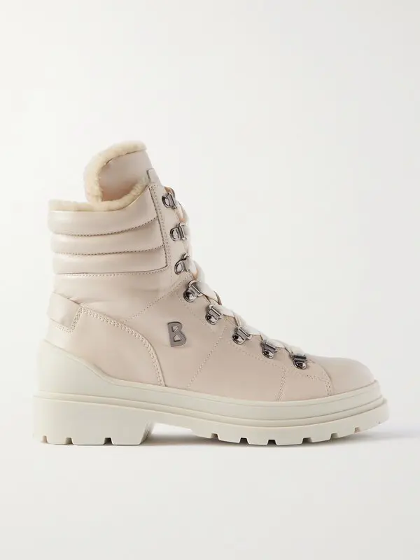 Bogner St. Moritz 9 Shearling-lined Leather Ankle Boots
