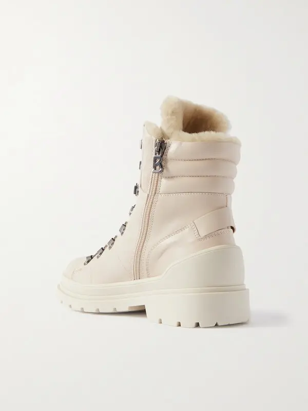 Bogner St. Moritz 9 Shearling-lined Leather Ankle Boots
