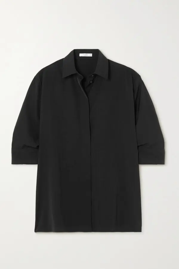 THE ROW Elada Crepe Shirt