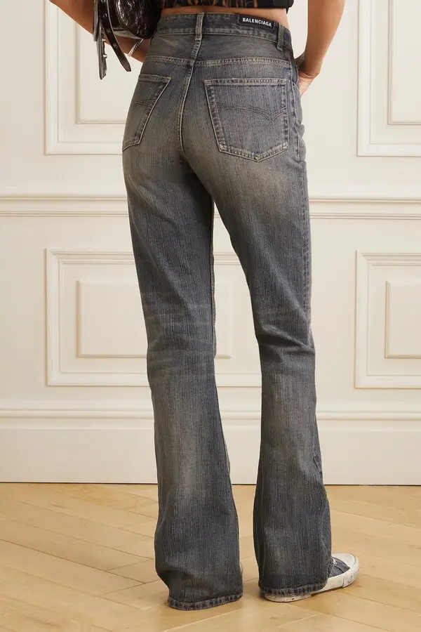 Balenciaga High-rise Bootcut Jeans