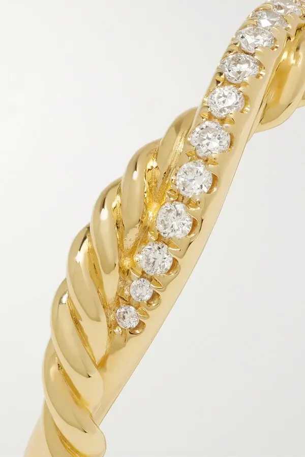 David Yurman Petite Infinity 18-karat Diamond Ring