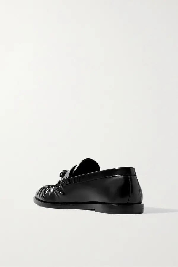 THE ROW Tasseled Leather Loafers