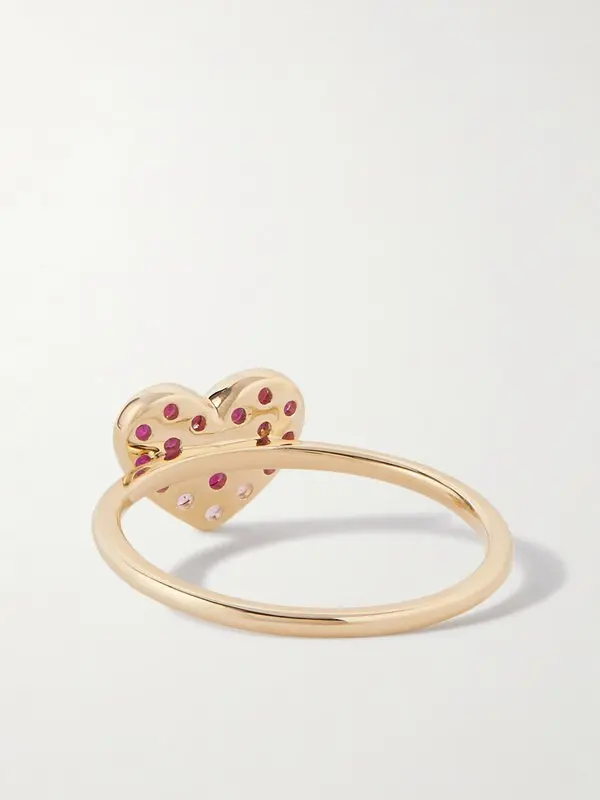 STONE AND STRAND You're Making Me Blush 10-karat Ruby Ring