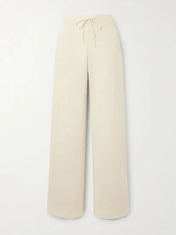FORTELA Jaleh Linen Straight-leg Trousers