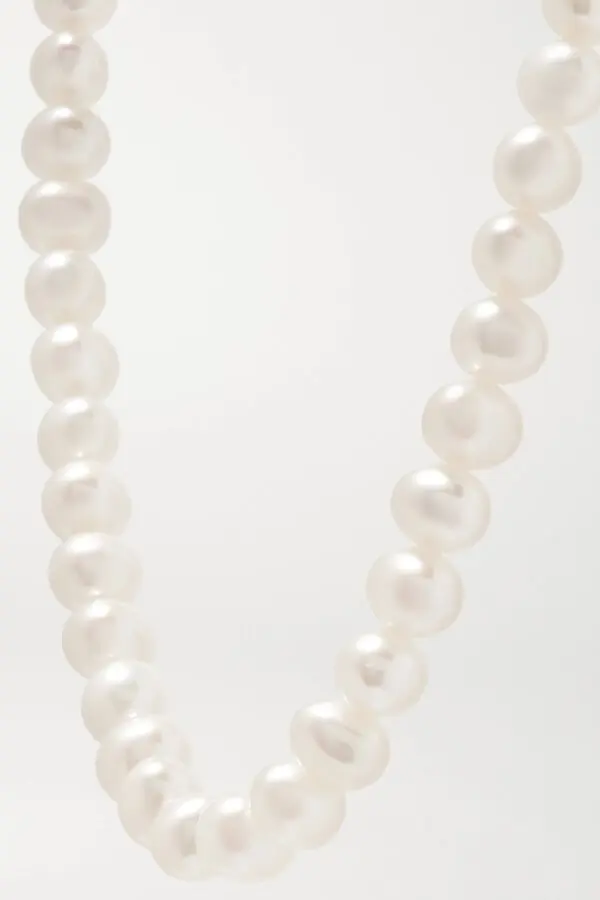 Mateo 14-karat Pearl Choker