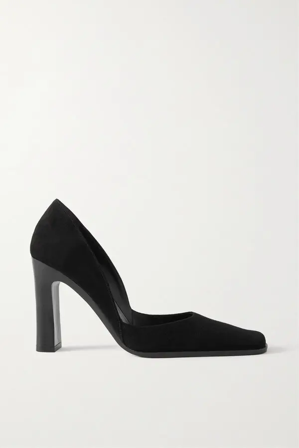 THE ROW Mae Suede Pumps