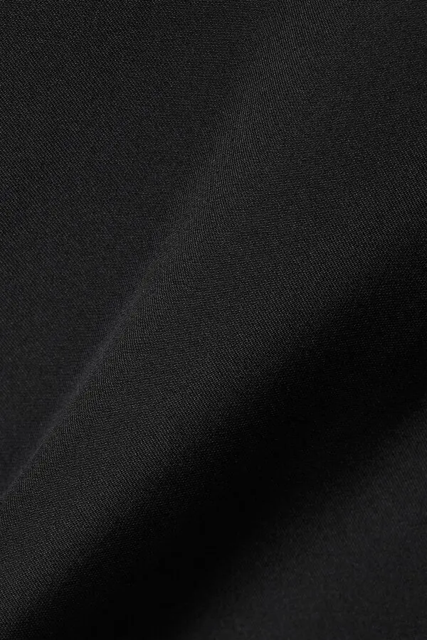 FFORME Kaia Draped Silk-crepe Top