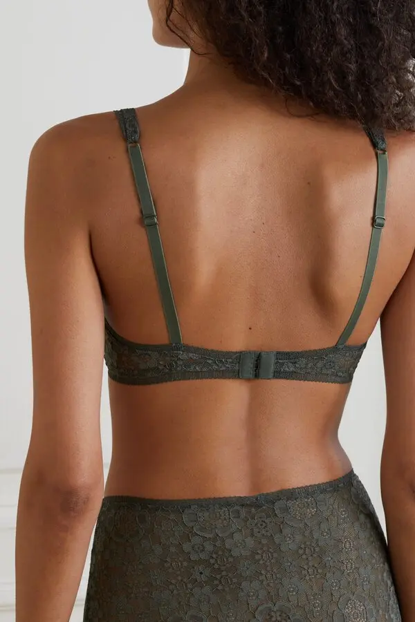 ERES Heureux Stretch-lace Soft-cup Triangle Bra